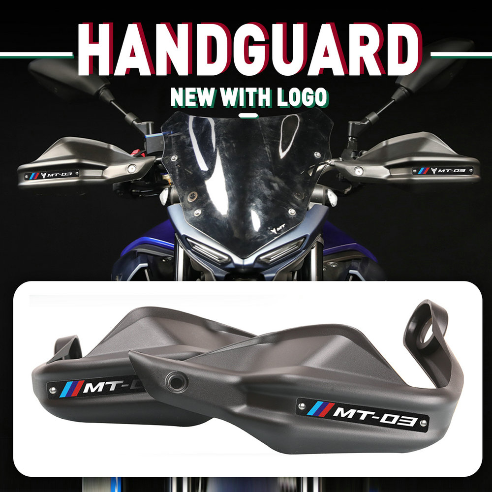 MT 03 25 Handlebar Handguards Shield For YAMAHA MT03 MT25 2015-2023 ...