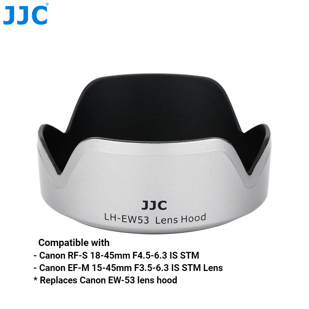 JJC Camera Lens Hood for Canon RF 50mm F1.8 / 85mm F2 / 16mm / 24mm ...
