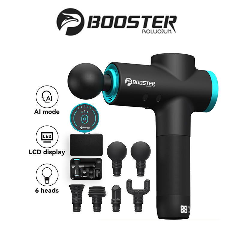 BOOSTER M2-B 12V Massage Gun Deep Muscle Percussion Type-C Charger ...