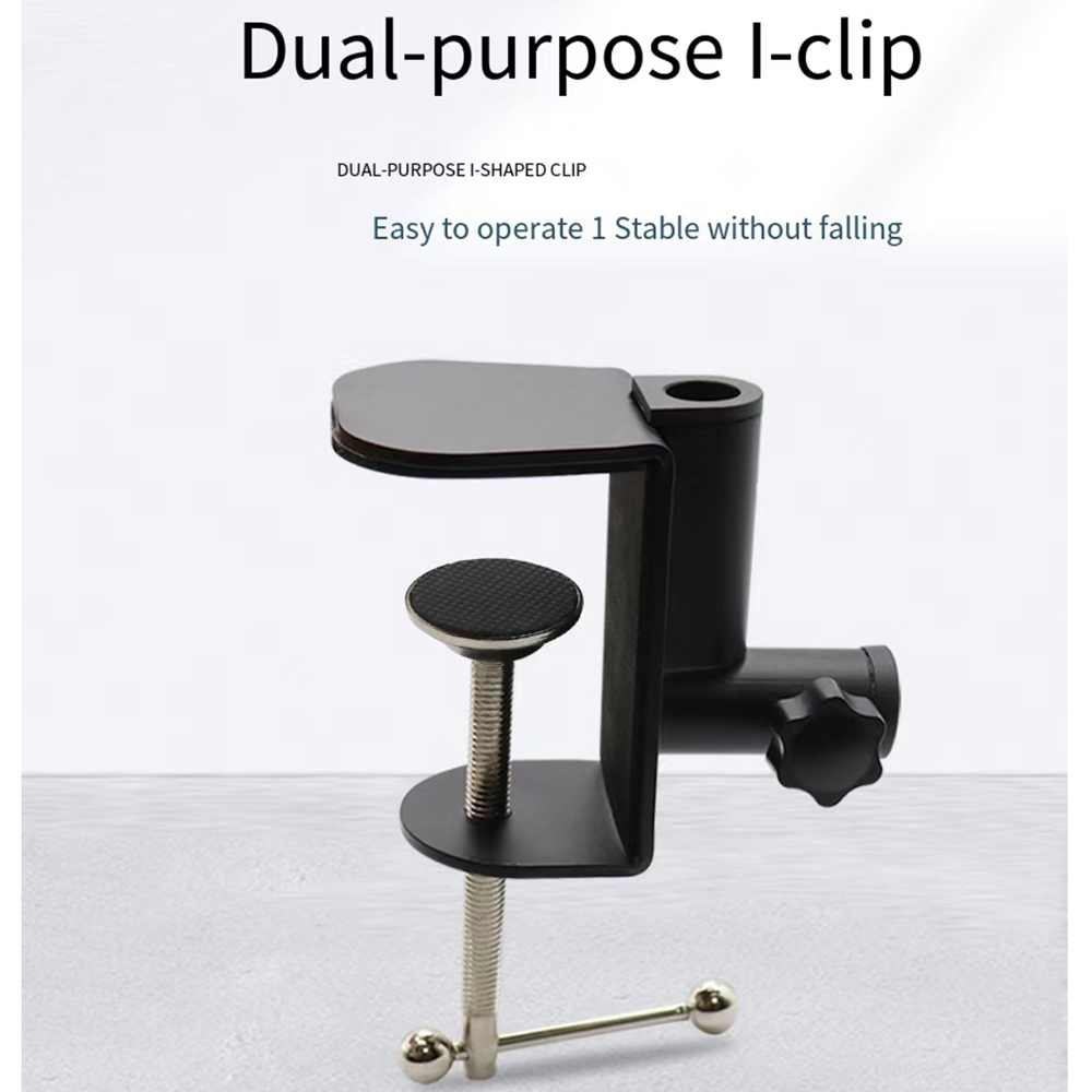 NB35 cantilever stand base clamp clip desktop bedside microphone cell ...