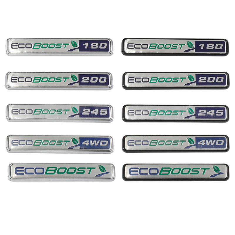 Ford Kuga Focus Explorer modified ECOBOOST logo Rear trunk ECOBOOST 4WD ...