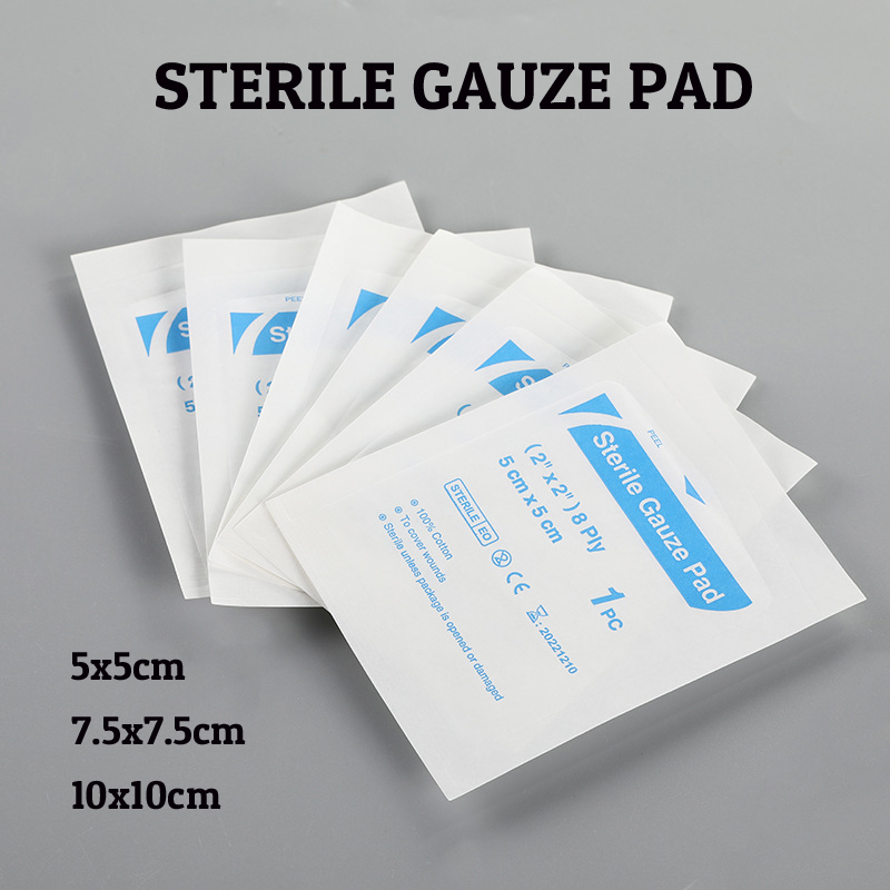 20 Sheets/Pack Gauze Pads With Sterilized Gauze Size 2x2in 3 x3in and ...