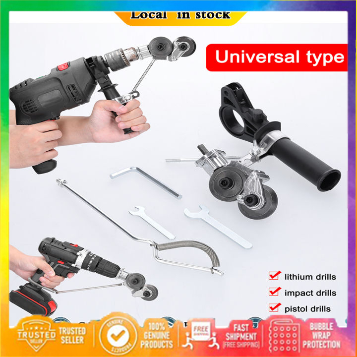 Electric Drill Metal Plate Auxiliary Cutter 0.8mm Metal Iron Tin Plate ...