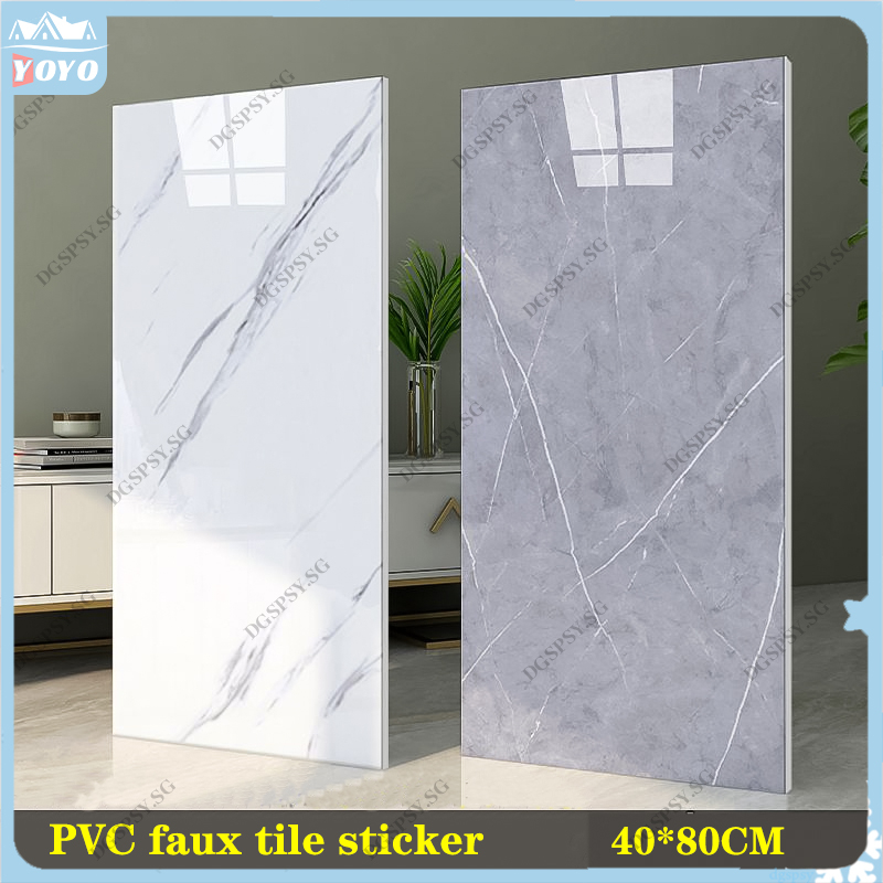 Faux tile wall stickers self-adhesive waterproof moisture-proof ...
