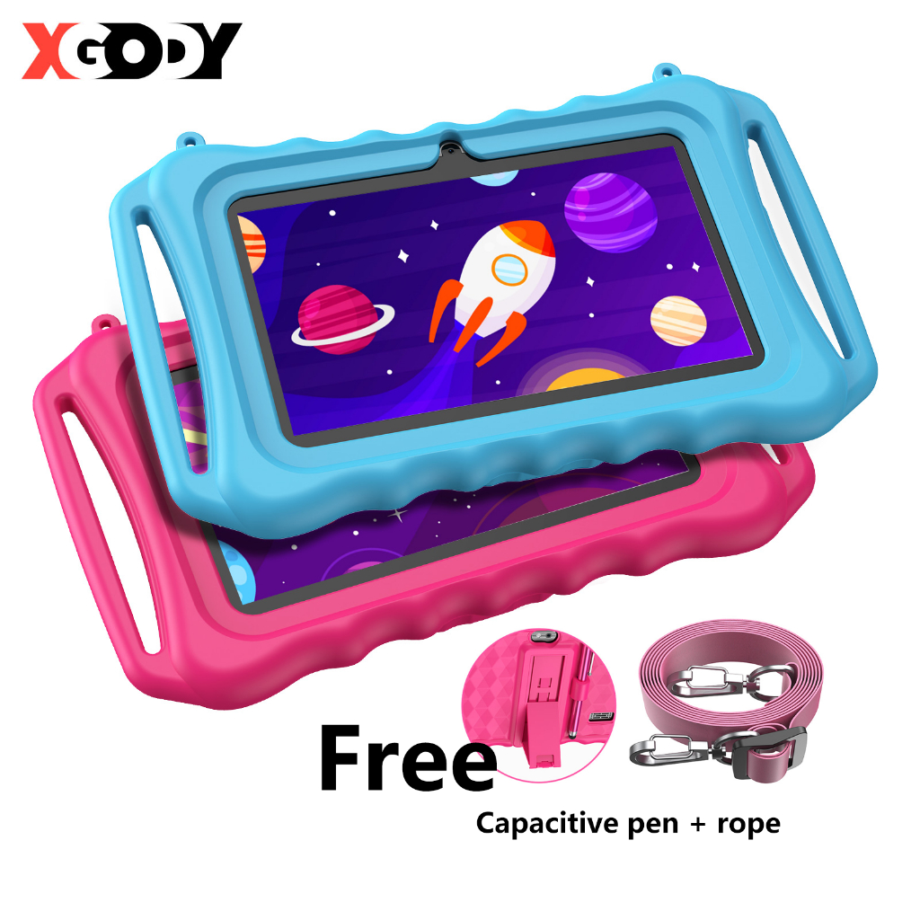 XGODY Children's Tablet 7 Inch WiFi kid's Tablet 3GB+1TB Android Tablet ...
