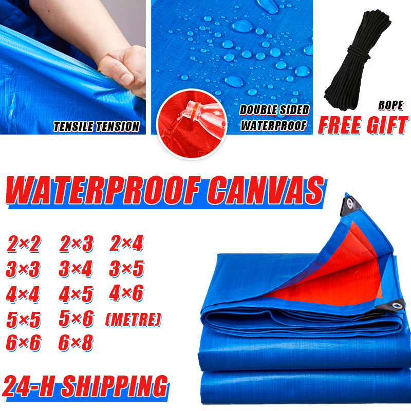 Waterproof canvas Heavy Duty Canvas Blue Orange canvas Shade Net ...