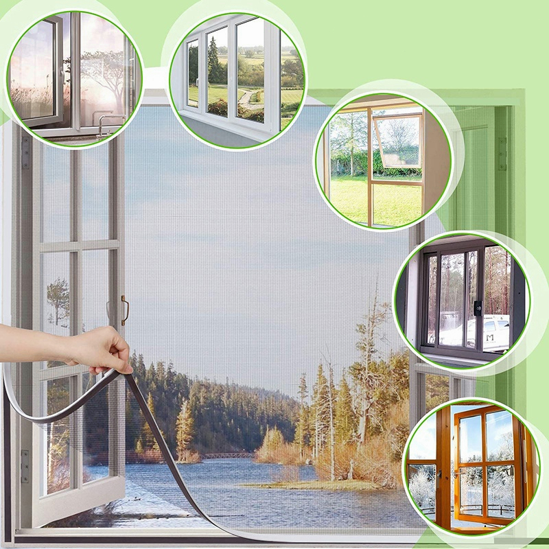 Mosquito Net Magnetic Mosquito Net Window DIY Insect Screen Window Net ...
