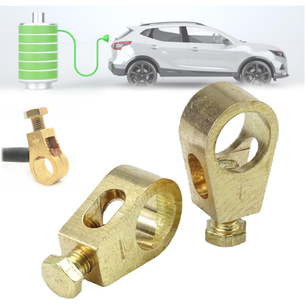 Pure Copper Battery Connection Clip, Car Battery Terminal Connectors ...