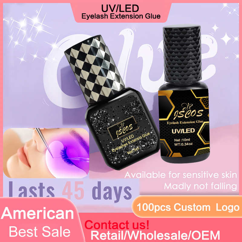 2023 New Products Transparent UV/LED Glue Quick Dry Eyelash Extensions ...