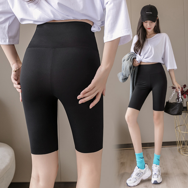 High Waist Hip Lift Fitness Pants Women's High Elastic Quick-Drying ...