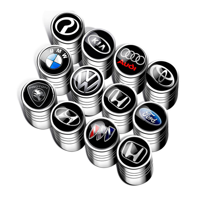 4pcs Car Wheel Tire Air Valve Stem Cover Dust Cover Suitable for AXIA ...