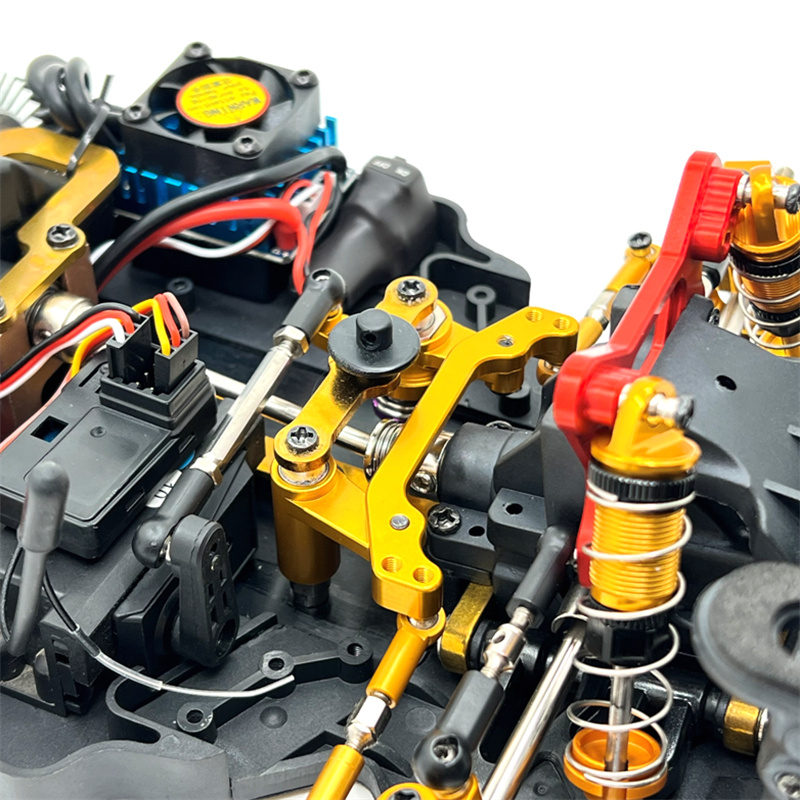 Metal Upgrade Steering Kit For WLtoys 1/10 104072 104001 104002 RC Car ...