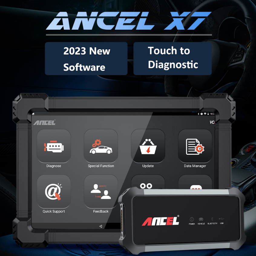 ANCEL X7 OE-Level Obd2 Bluetooth Obd2 Scanner Car Scanner Car Diagnosis ...