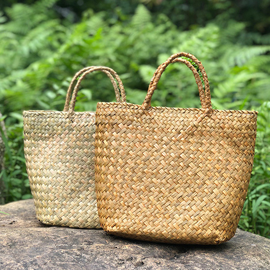 Hand Craft Mengkuang Bag Anyaman Tote Bag Casual Straw Bag Handmade ...