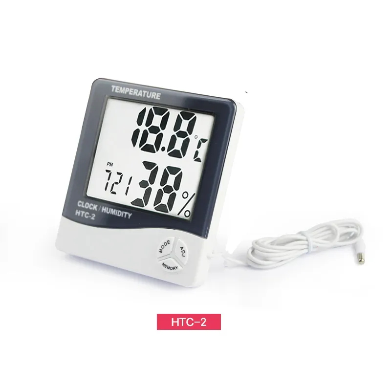 HTC-1 HTC-2 Thermometer Hygrometer Temperature Humidity Test Digital ...