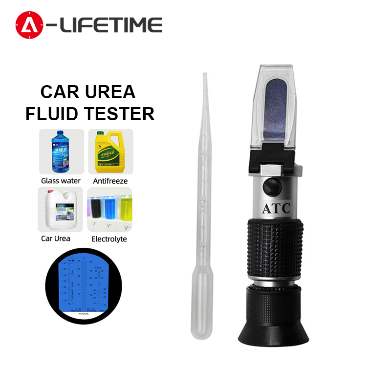 4 in 1 Automotive Antifreeze Refractometer Car Urea Fluid Tester ...