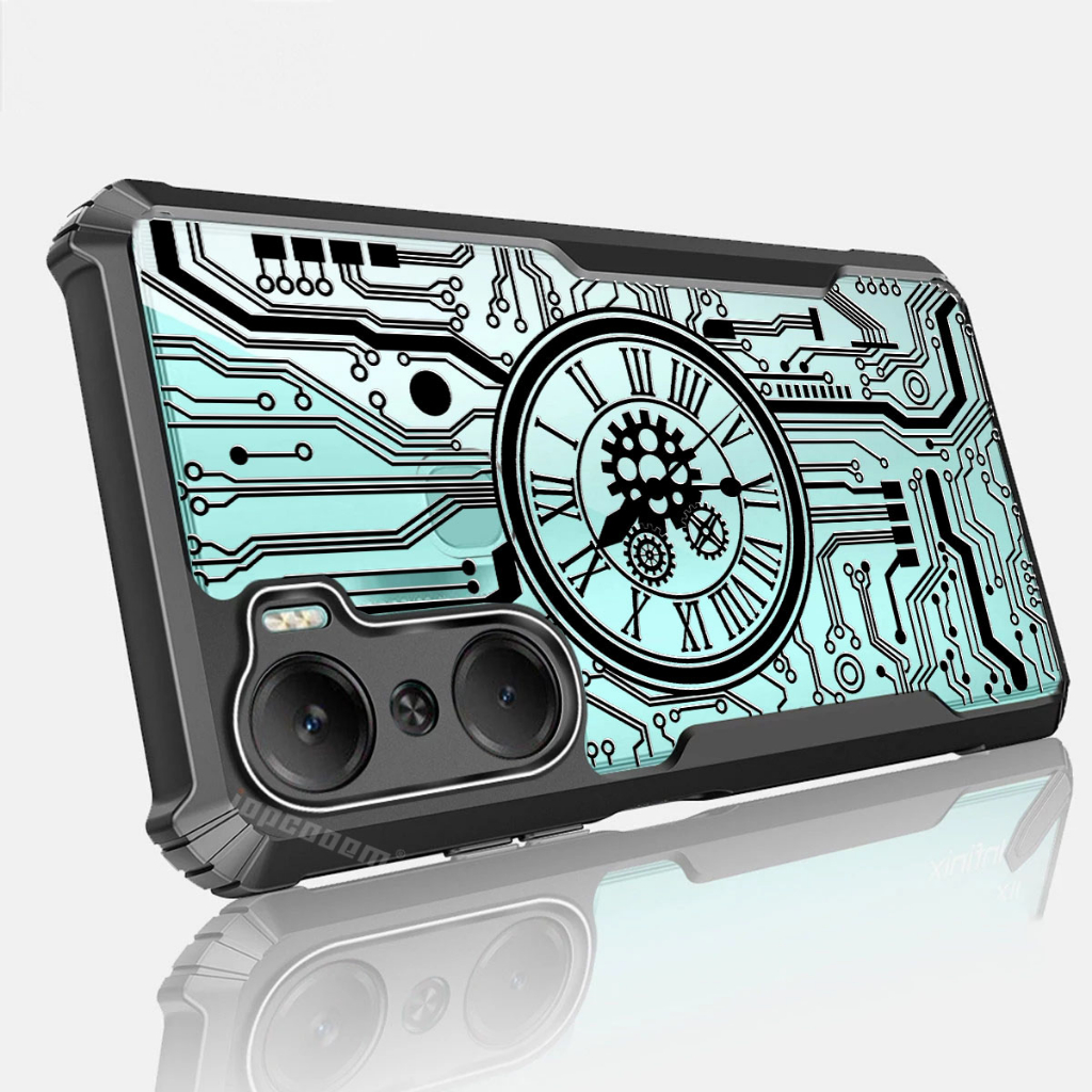 [New] Mechanical watch clock diagram phone Case Infinix HOT 12 12i 11S ...