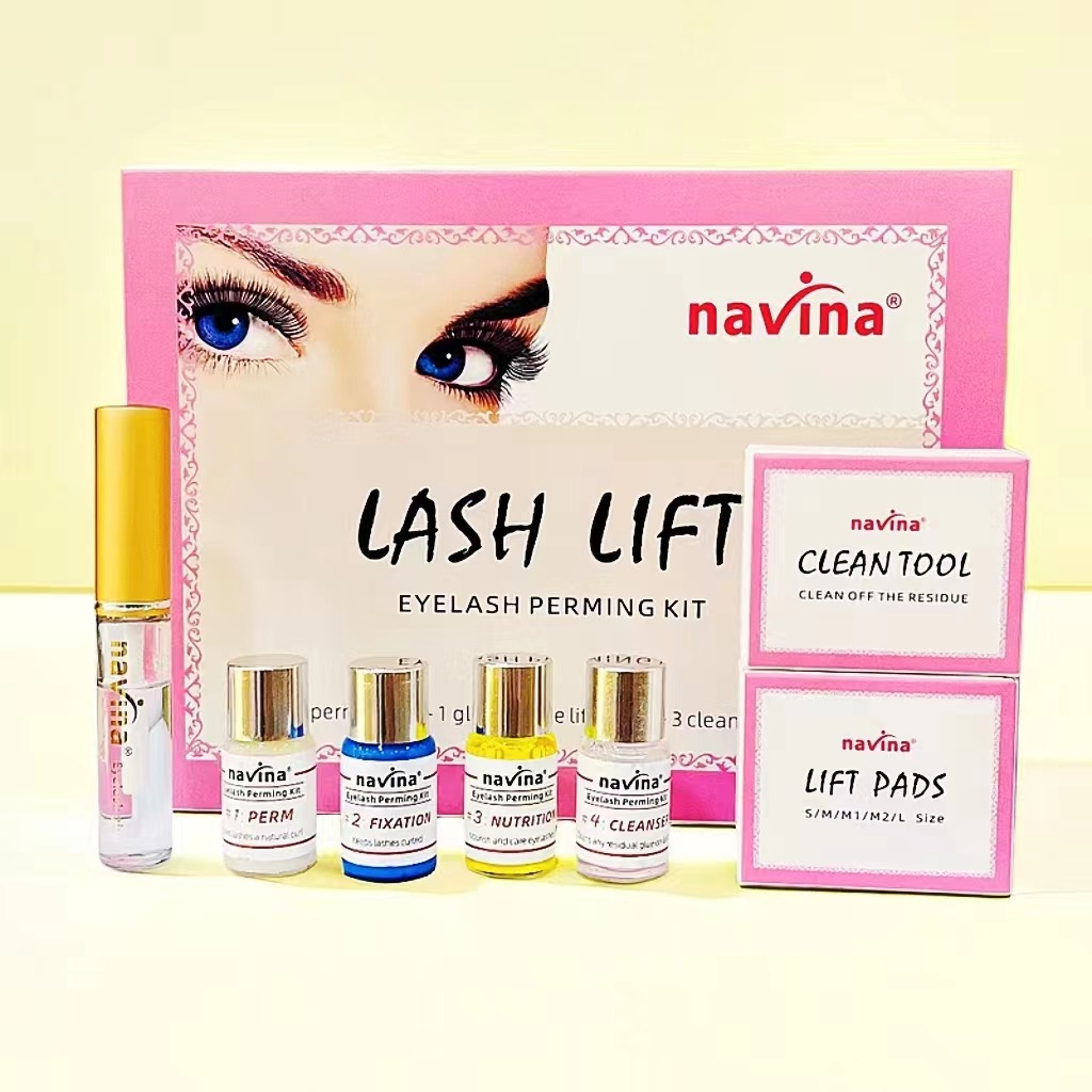 Navina New Upgraded Hot Lash Set Mini Eyelash Perming Kit for Eyelash ...