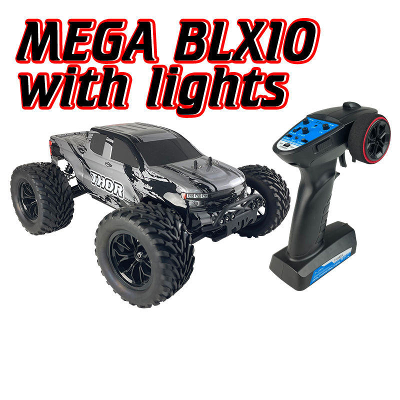 VRX Racing 1/10 Scale Brushless Monster Truck With New Bumper and Front ...