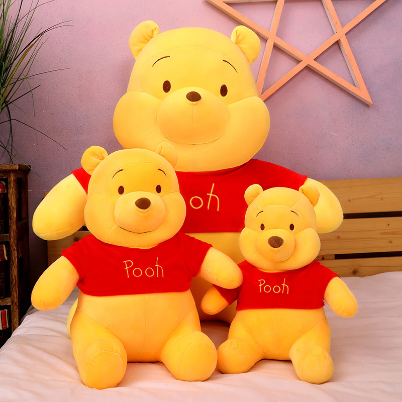 Winnie the pooh bear Plushie toy,birthday gift for children维尼熊公仔 ...