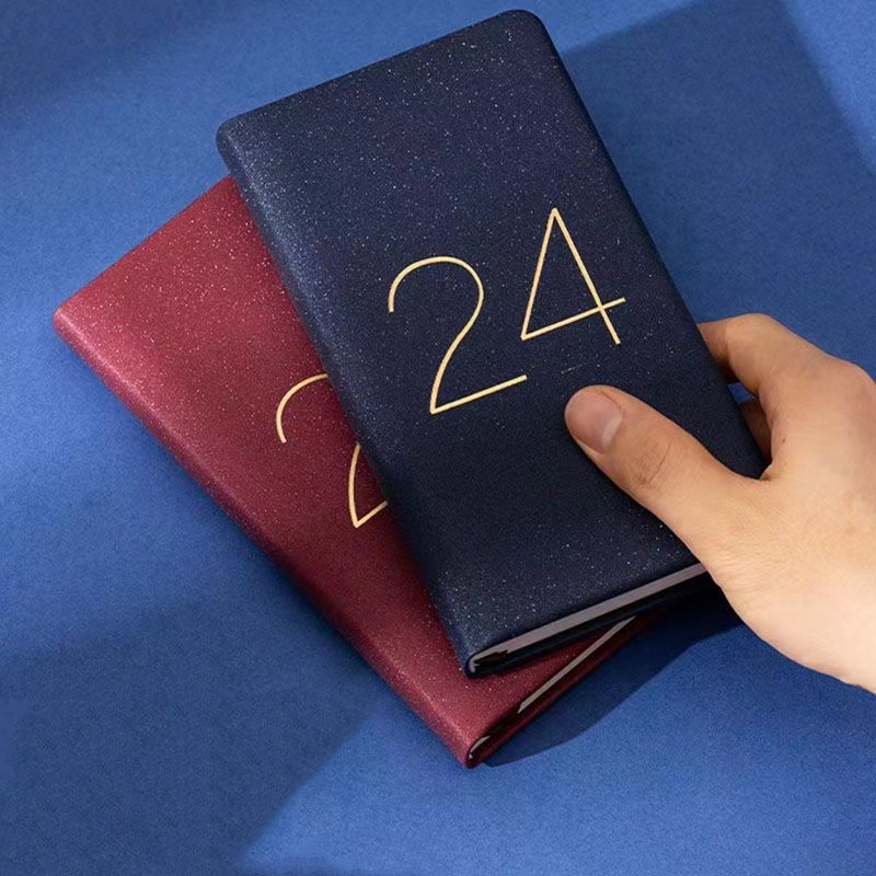 Agenda 2024 Planner Stationery Organizer Diary 48K Notebook and Journal ...