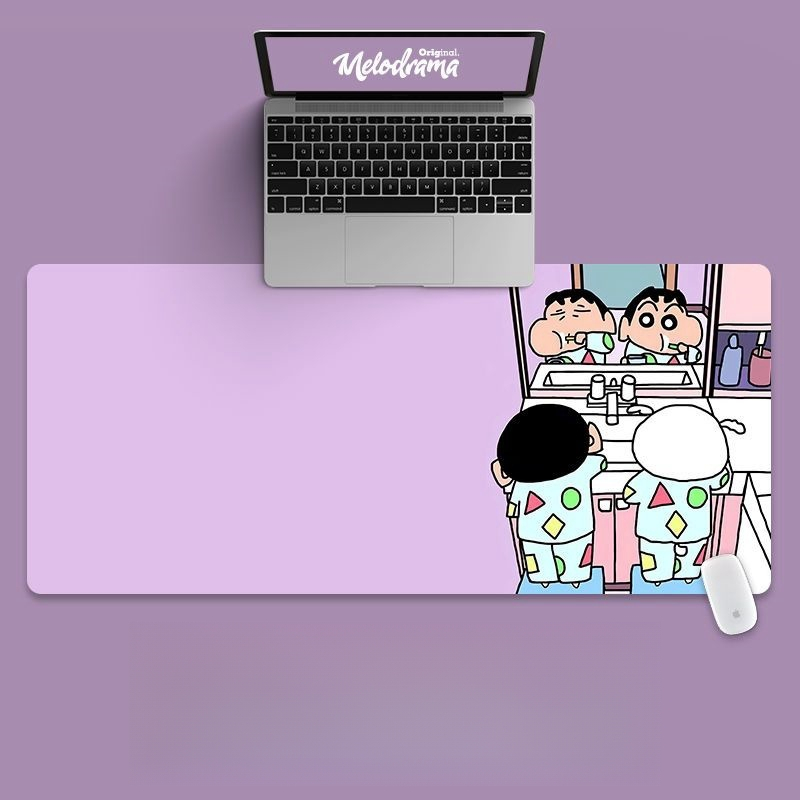 Crayon Shin-Chan Mouse Pad Oversized Book Desktop Pad Customized Medium ...