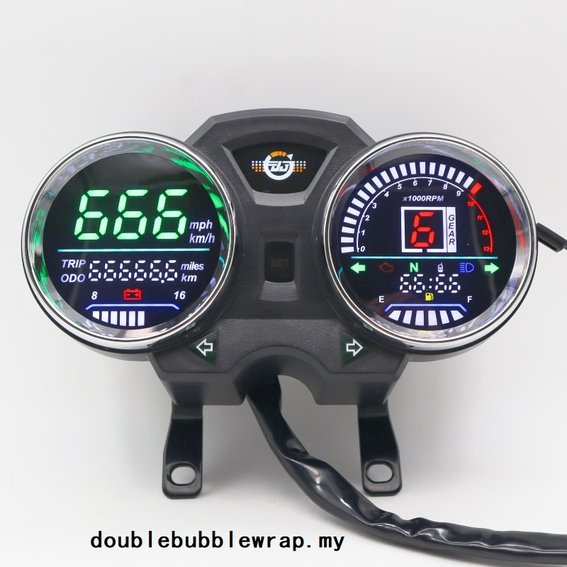 For GN125 GN150 125cc 150cc Digital Meter Speedometer LED Digital ...