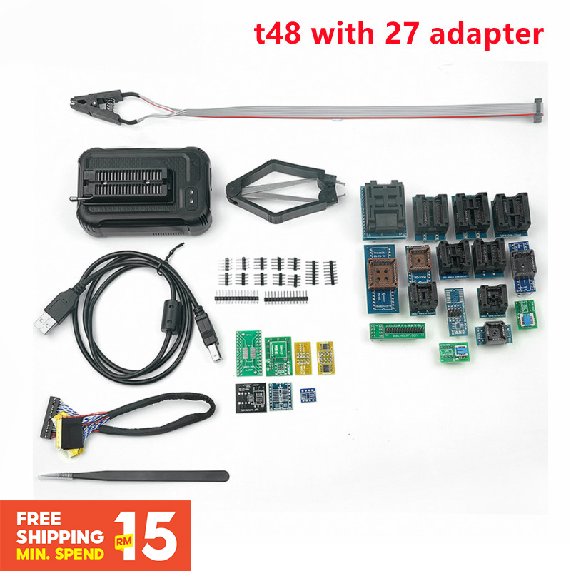 ⭐⭐⭐New T48 (TL866-3G) Programmer Support 28000+ ICs for SPI/Nor/NAND ...