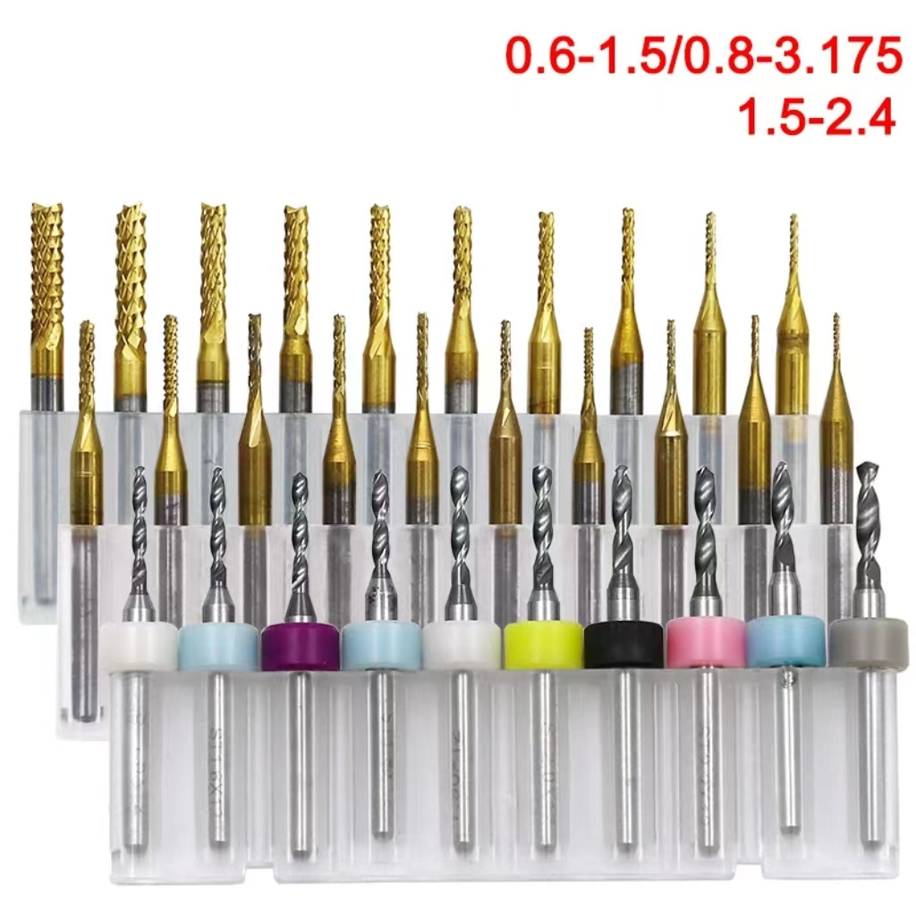 Tungsten steel coated PCB milling circuit board circuit board engraver ...