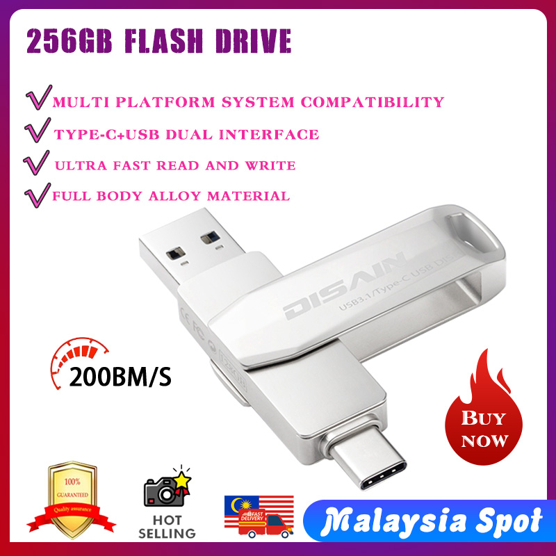 Cutting-Edge Mobile USB Drive with C-Type Dual Interface, USB 3.2 High ...