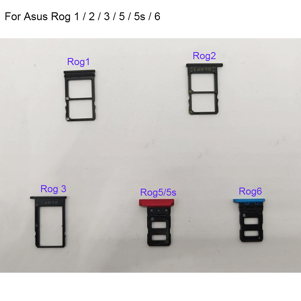 For ASUS ROG Phone 6 Tested Good Sim Card Holder Tray Card Slot For ...