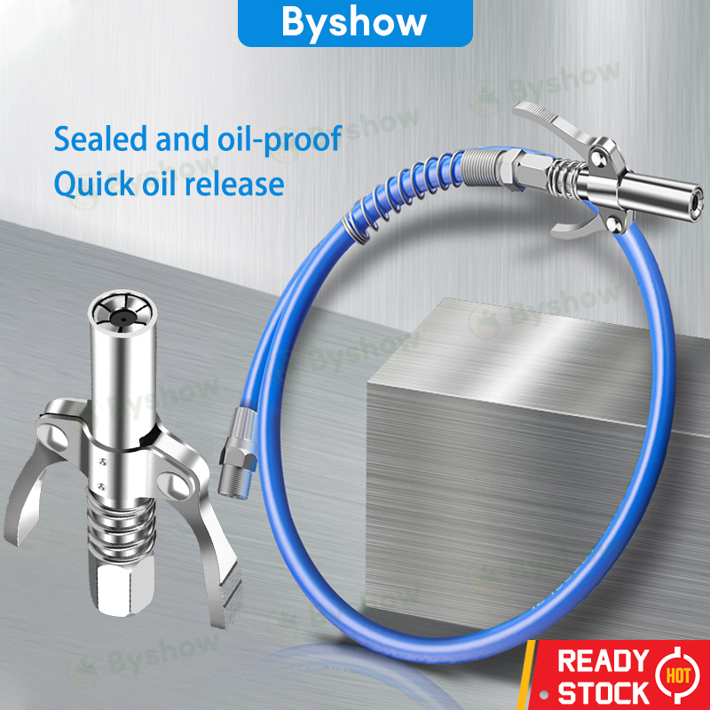 【Byshow】🔥Malaysia In Stock🔥 Stainless Steel High Pressure Grease Gun ...