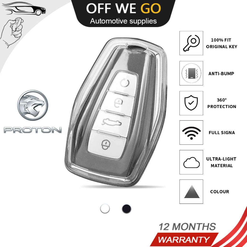 Proton S70 X50 X90 key cover case Transparent Tpu Material All ...