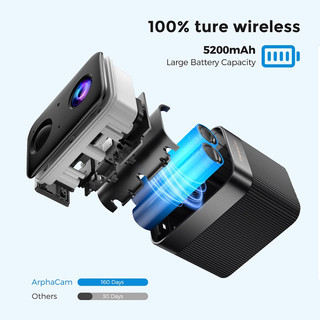 K03 Battery Powered Outdoor CCTV Wireless Connect Phone 1080P Smart ...
