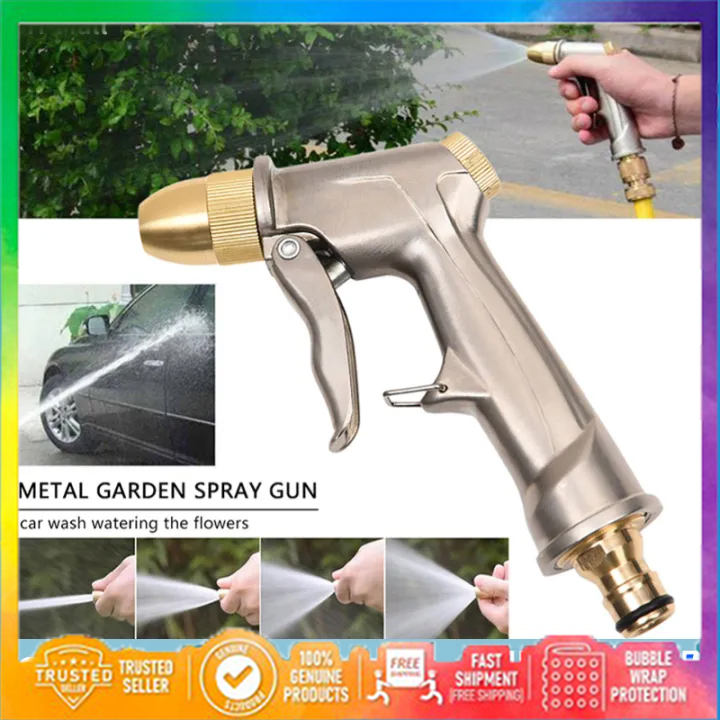 High Pressure Water Gun Heavy Duty Hose Spray Gun for Car Washing ...