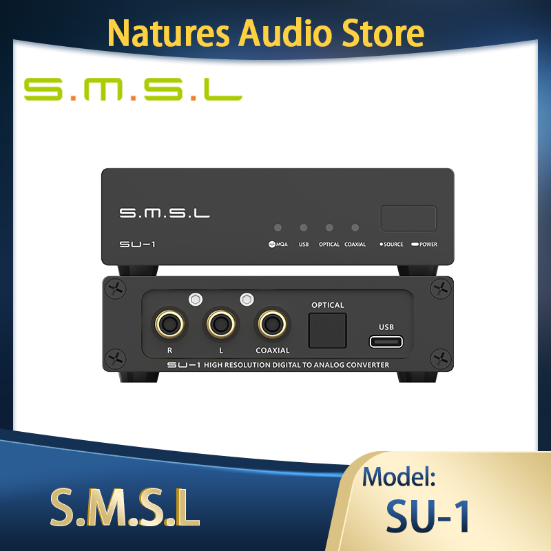 SMSL SU-1 Desktop Decoder AK4493S SU1 MQA DAC XMOS-XU316 Support DSD512 ...