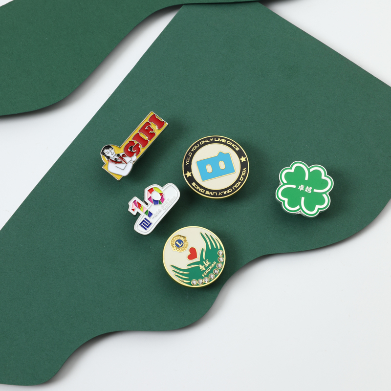 Manufacturer custom logo Metal Badges pin soft Enamel lapel Pins Hard ...