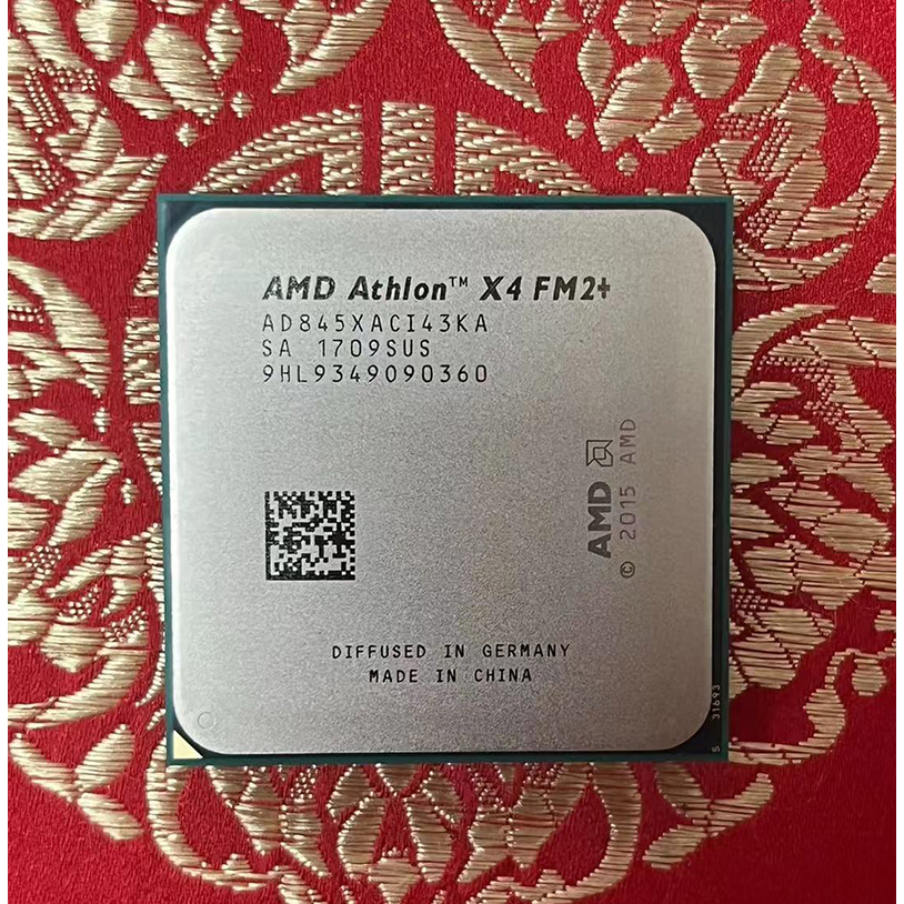 AMD athlon X4 845 CPU Quad Core 3.5GHz Socket FM2+65W Sagittarius X4 Desktop Processor | Shopee ...