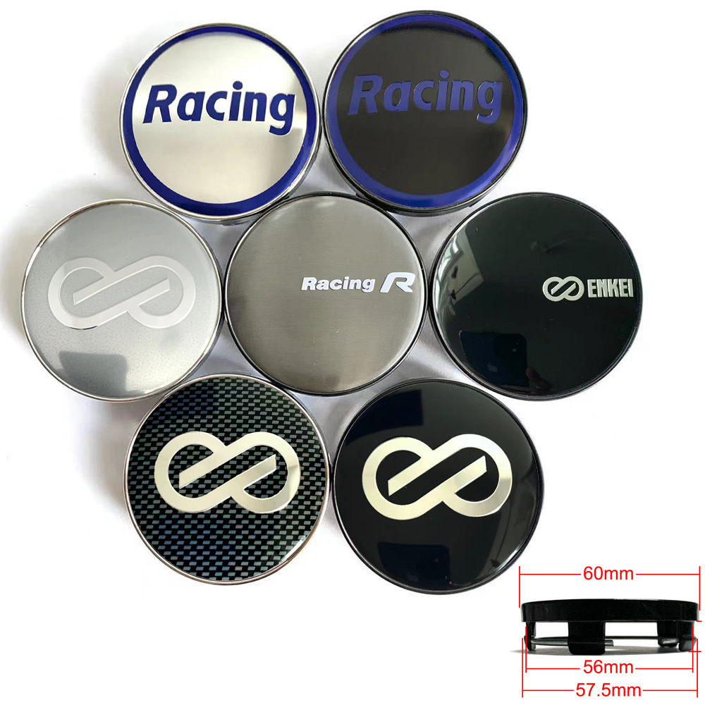 4pc 60mm Enkei Car Wheel Centre Sport Rim Cap Fit for Enkei Wheel ...