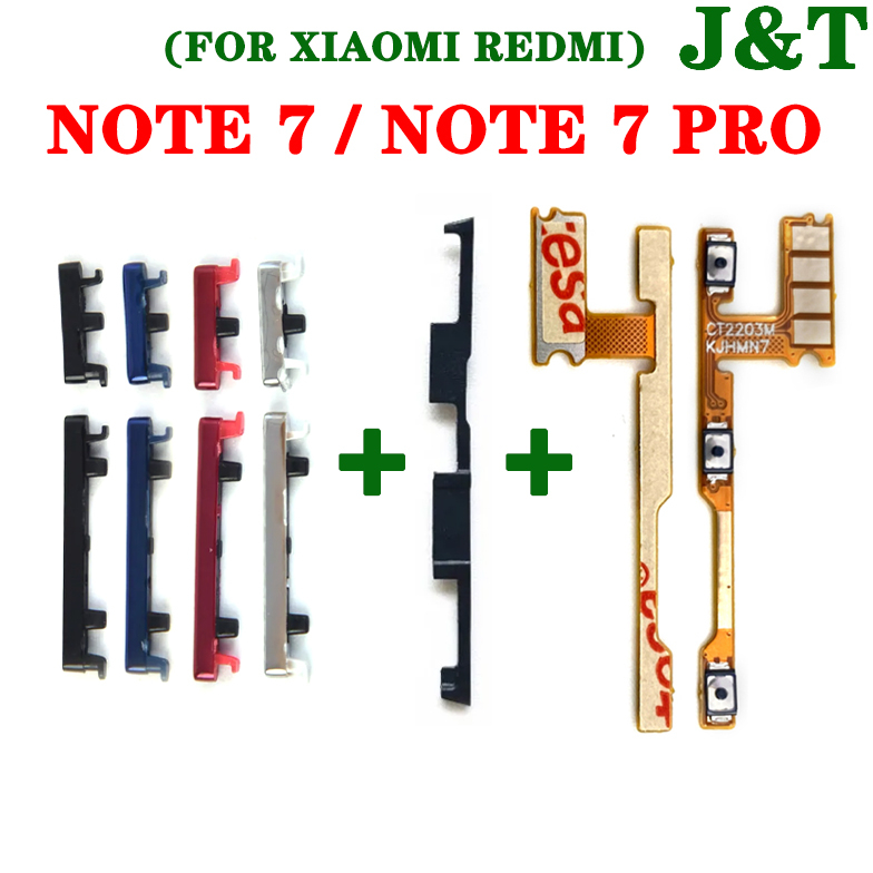 On off Power volume button flex For xiaomi redmi note7 note 7 Pro up ...
