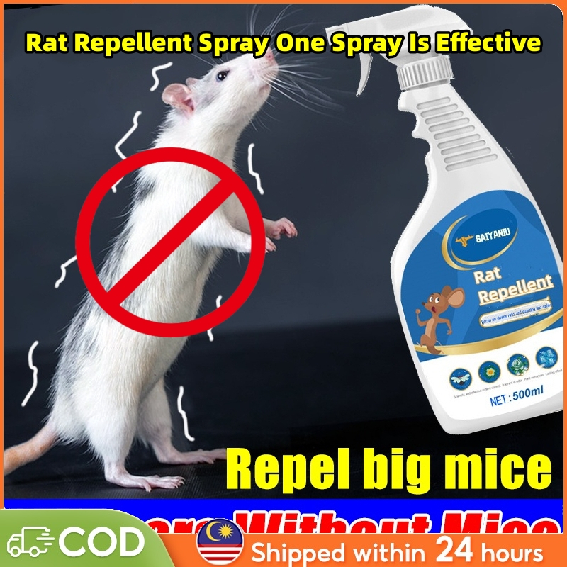【READY STOCK】500ML Anti Rat Repellent Spray Ubat halau tikus paling ...