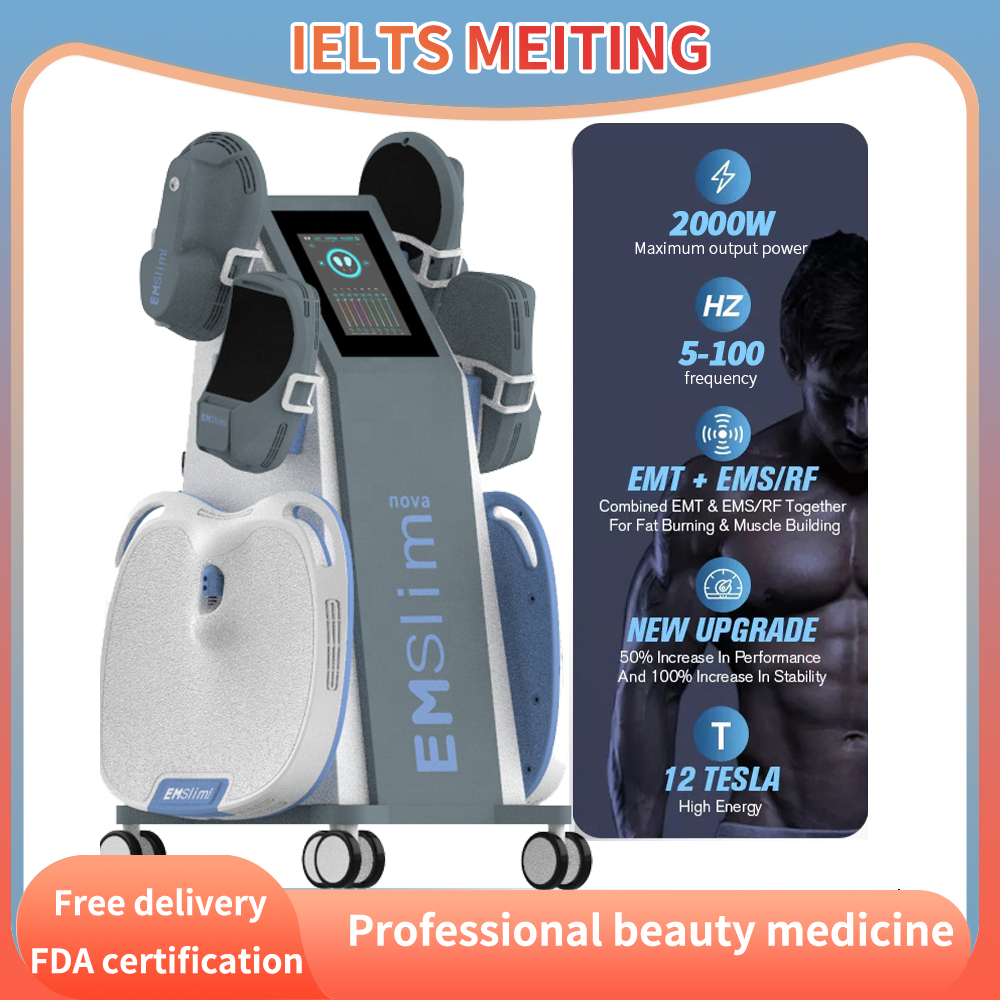 Ems body Sculpt Muscle Building Ems Machine with RF Hi emt Body Sculpt ...