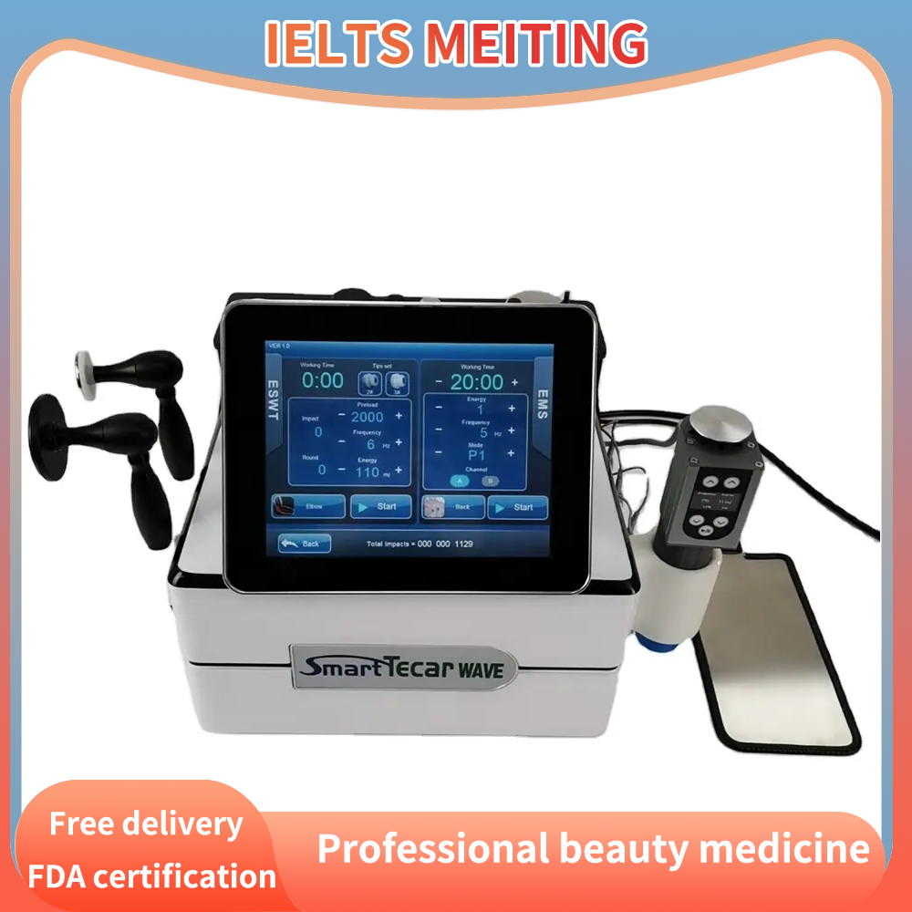 Hot Sell 3 In 1 Smart Tecar Wave 448khz Tecar Therapy Machine Eswt ...