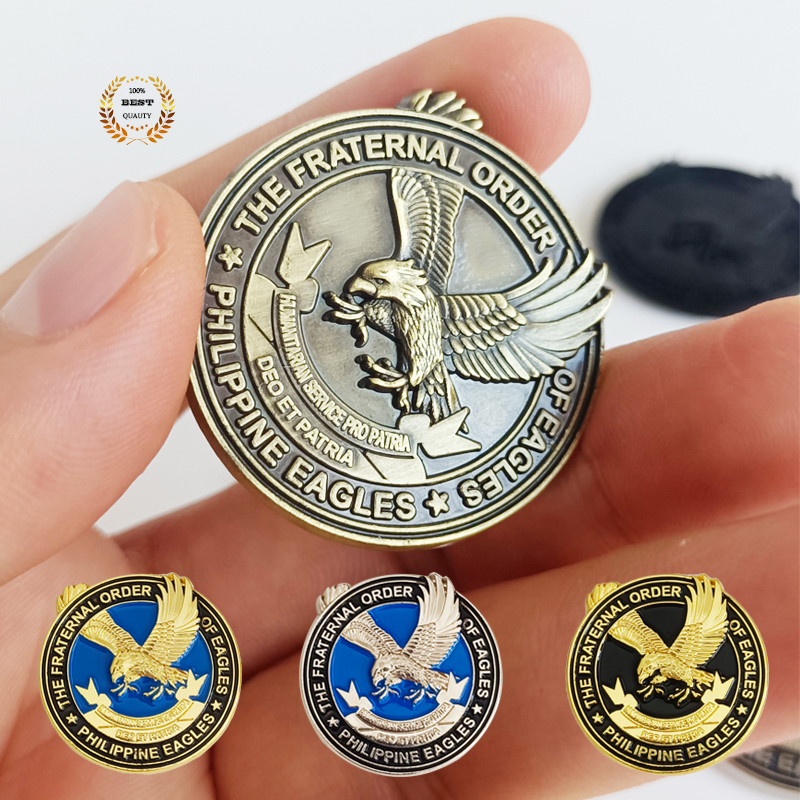 1.4inch Solid Eagle Sign Waterproof Non-Fading Eagle Brotherhood ...