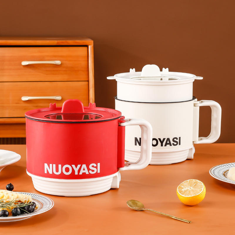 Small electric cooking pot periuk 小型多功能电煮锅 foldable handle household ...