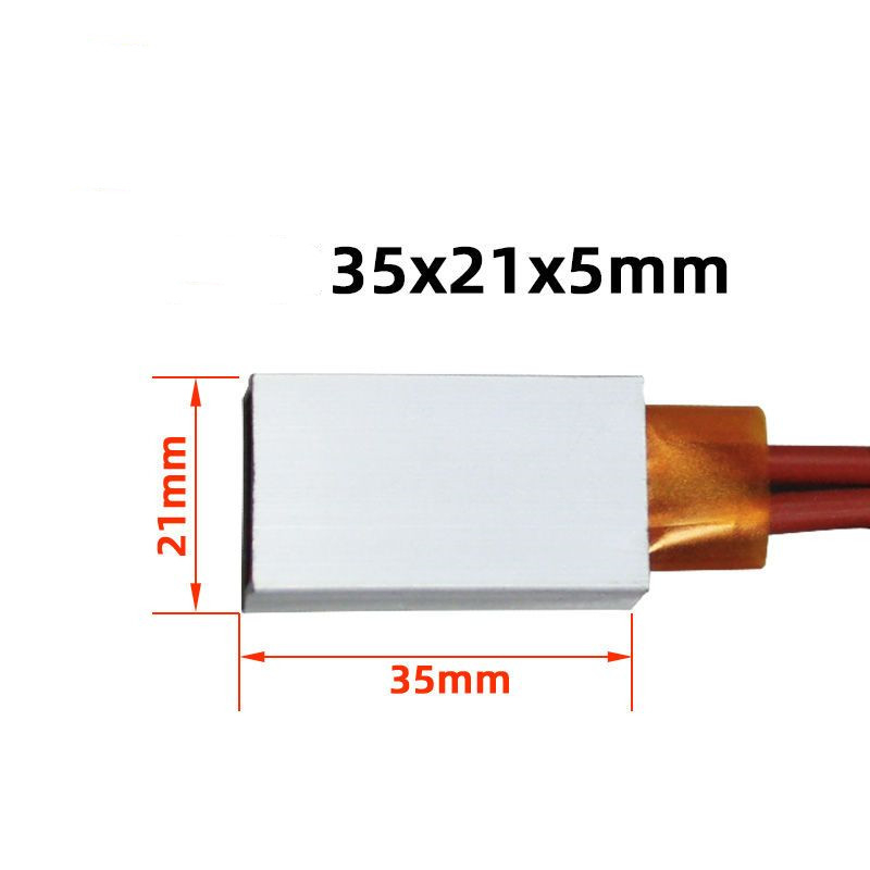 Constant Temperature Ceramic PTC Heating Sheet 12V~220V 35x21mm Heater ...
