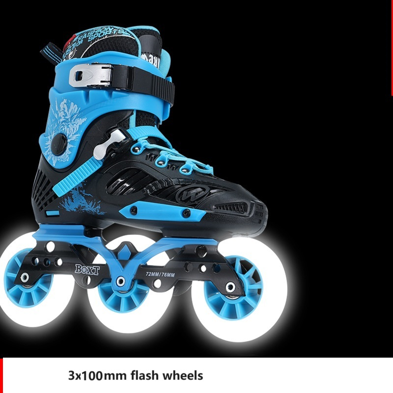 professional 2 in 1 5 hole frame figure speed racing big wheel 3*100mm ...