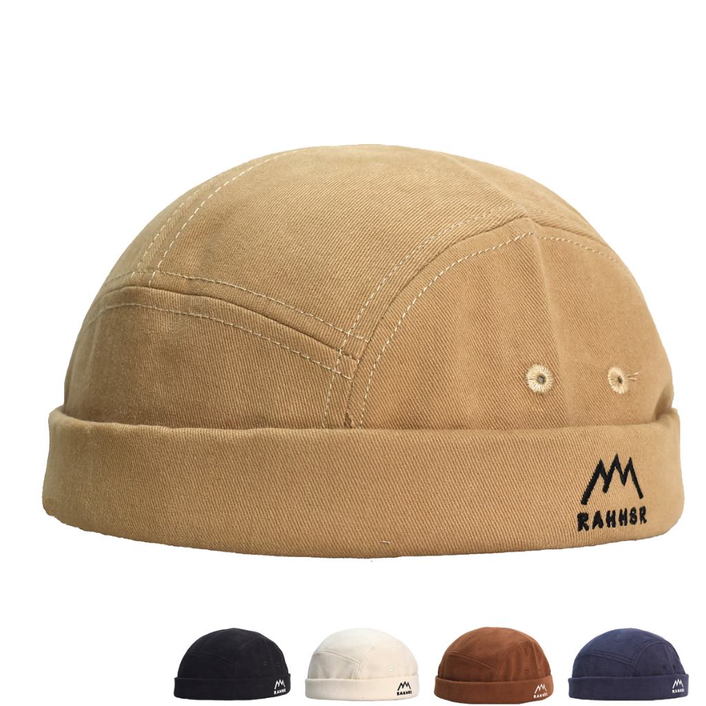 landlord hat hip-hop retro casual melon leather hat men and women ...