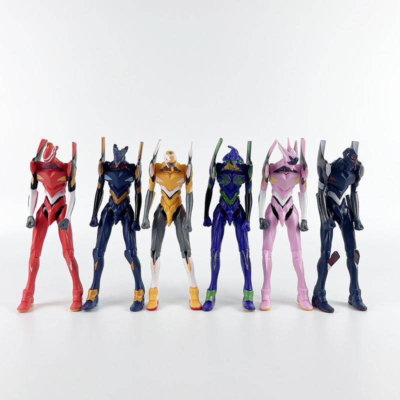 6 Style 17cm Japan Anime Neon Genesis Evangelion Figure EVA Evangelion ...
