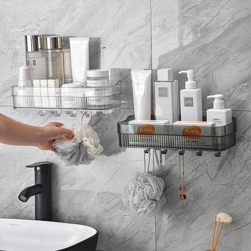 Bathroom Shelf Toilet Rack Shelf Rack Wall Bathroom Rack Kitchen ...